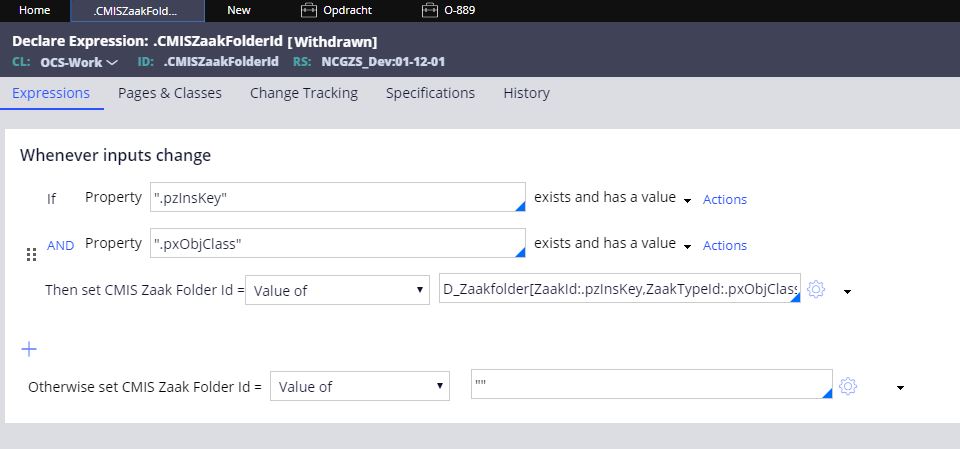 manually set field which has declare expression? | Support Center